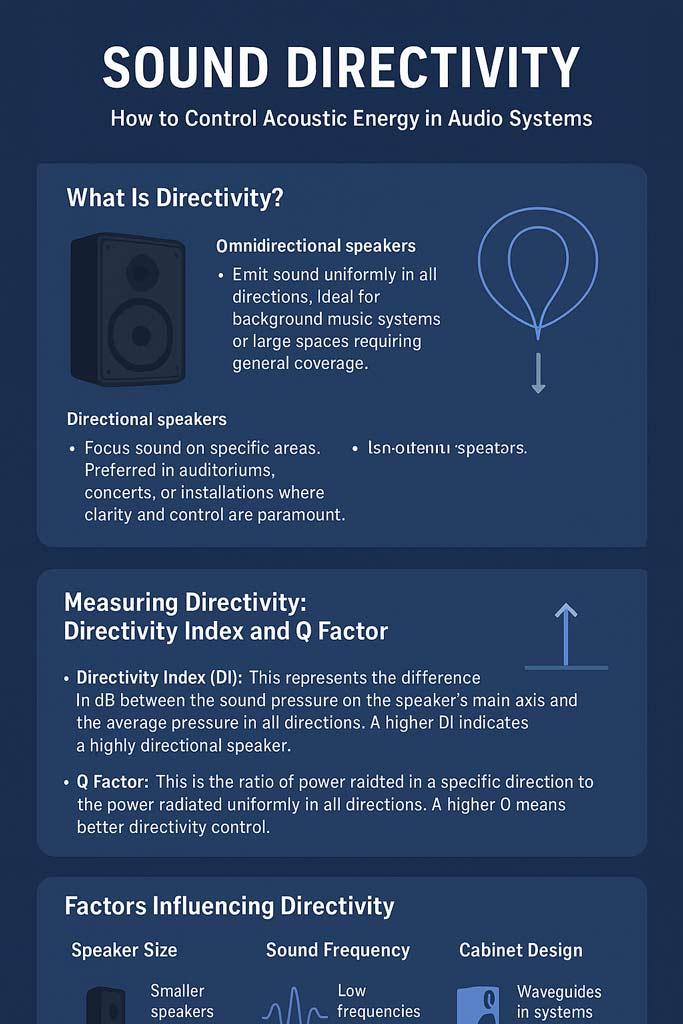 Sound Directivity: How To Control Acoustic Energy In Audio Systems ...