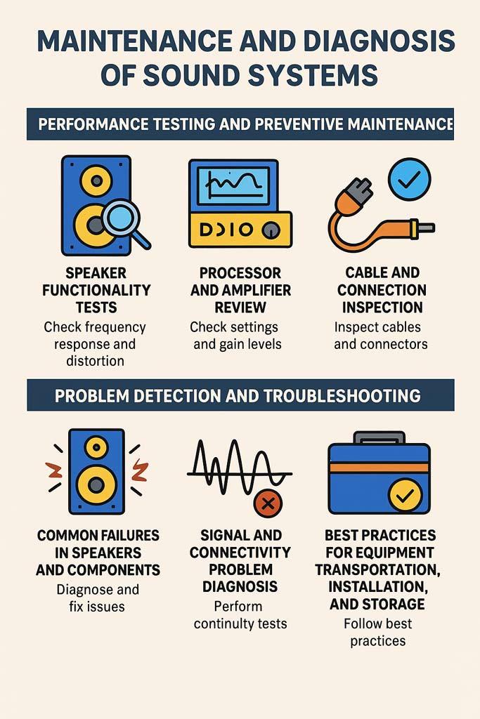 Maintenance And Diagnosis Of Sound Systems | Tecnare Sound Systems
