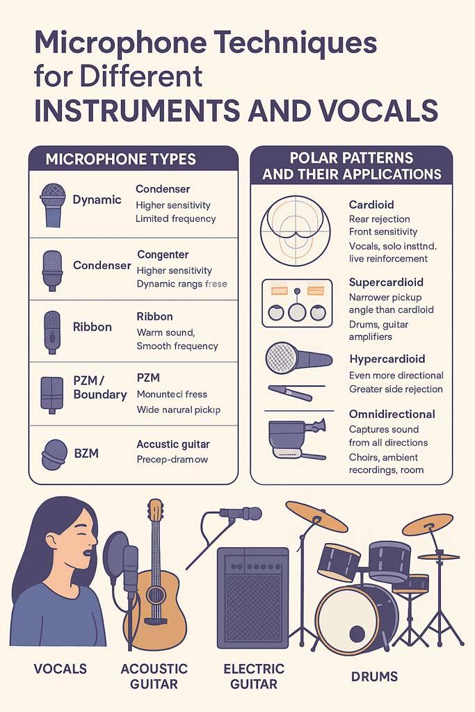 The Ultimate Microphone Guide: Vocals To Drums | Tecnare