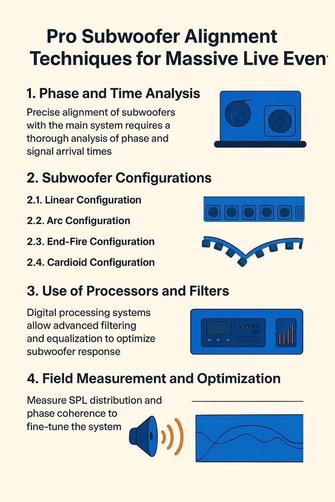Advanced Subwoofer Alignment For Large Events | Tecnare®